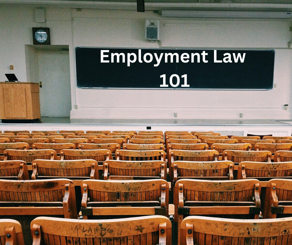 Employment Law 101: The Complaint — LAW OFFICE OF GREGORY A. WILLIAMS